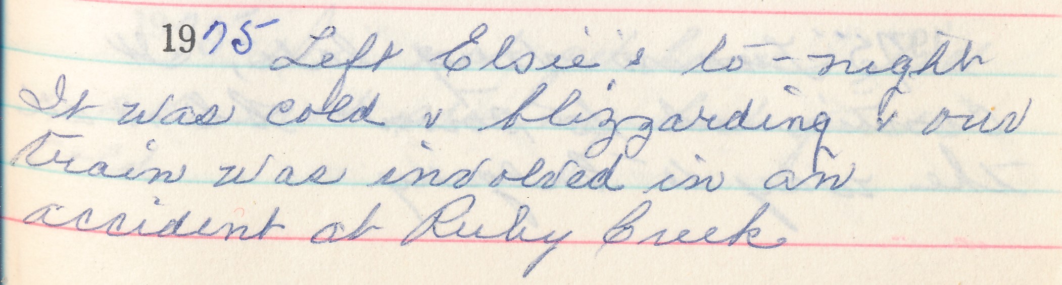 1975 Agnes Diary – Boyle Park Media